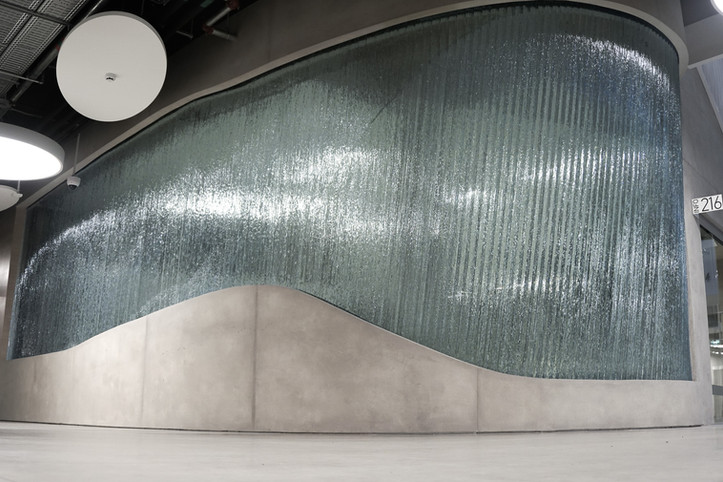 Architectural layered glass wall Motus | ernestvitin