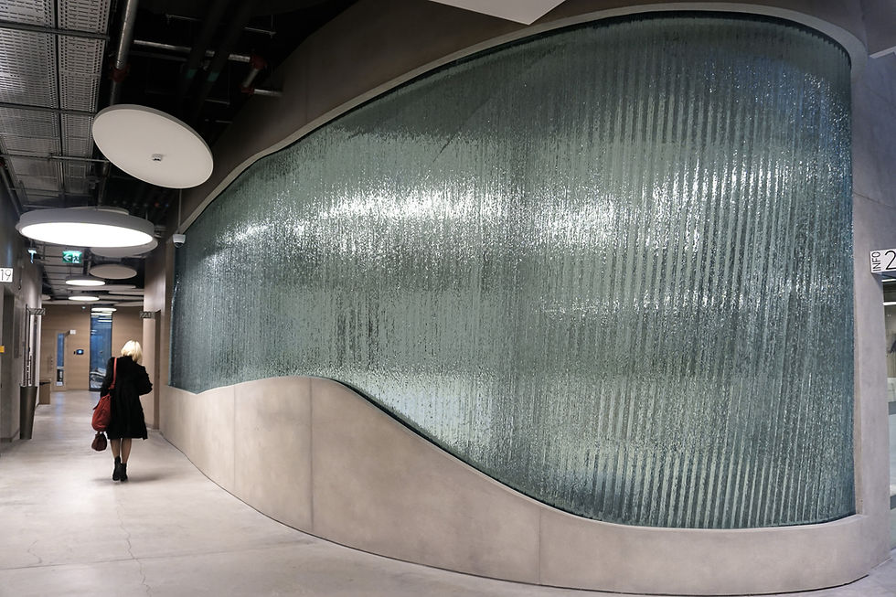 Architectural layered glass wall Motus | ernestvitin