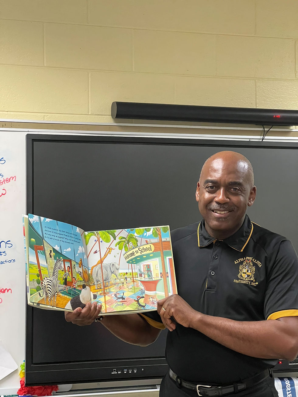 Real Men Read: Oakbrook Elementary School