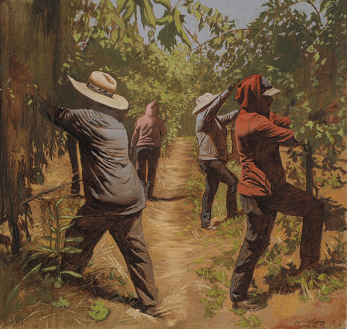 PULLING LEAVES | The Gallery