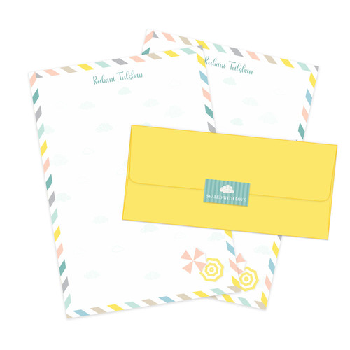 Monsoon Letter Set | Studio PSD
