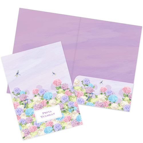 Hydrangeas Folders (Set of) | Studio PSD