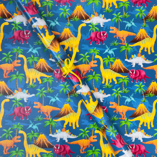 Dino Wrapping Papers (Set of 5) | Studio PSD
