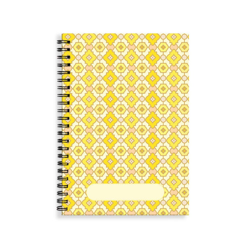 Canary Jaal Journal Notebook | Studio PSD