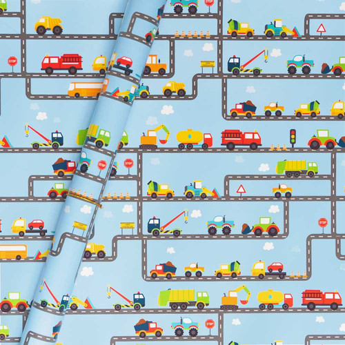 Trucks Wrapping Paper (Set of 5) | Studio PSD