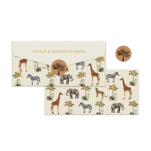 Safari Money Envelopes (Set of 20) | Studio PSD