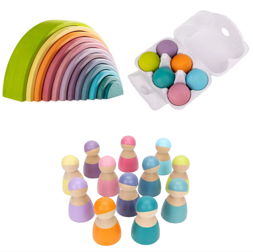 Pastel Friends Pack | Toymagine