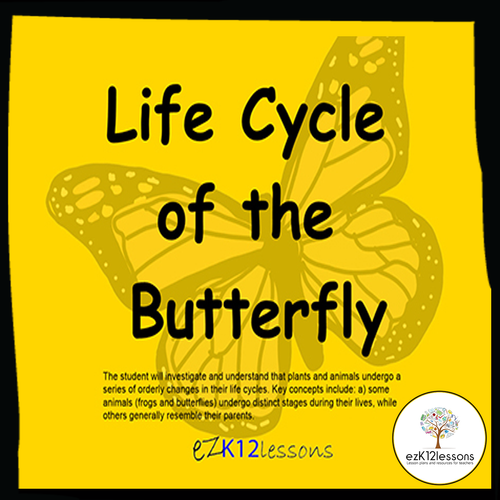Life Cycle of a Butterfly Smartboard Activity | Ezk12lessons