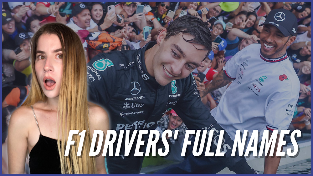 F1 DRIVERS' FULL NAMES - You'll Never Believe Nyck De Vries's!