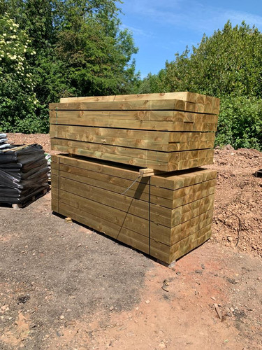 Timber Sleepers | Derrys Nurseries