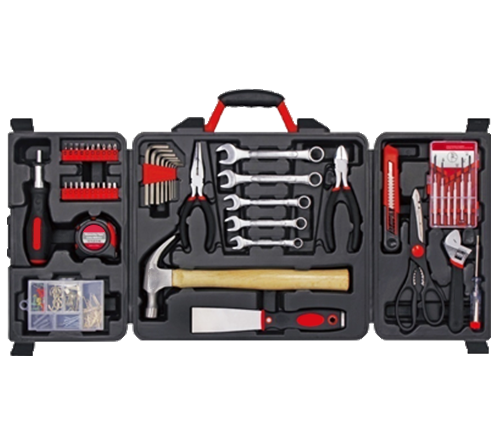 51pc Home DIY Hand Tool Kit Set including Wrenches, Bit Handle and ...