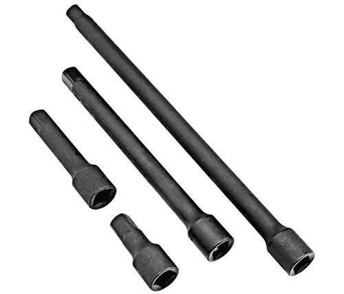 4pc 3/8" Drive Impact Socket Extension Bar Adaptors