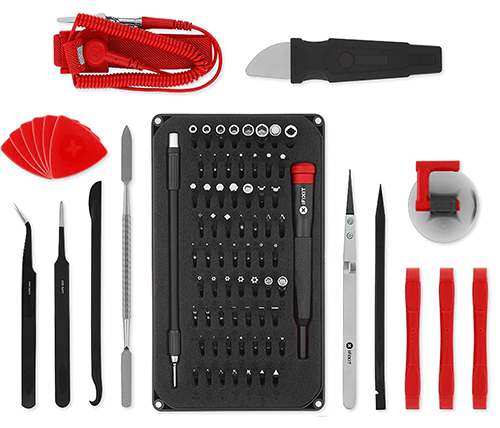 84pc Electronics Repair & Opening Tool Kit Set including ESD Wrist ...