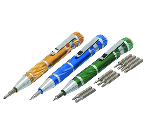 3pc Pen Style Multi-Bit Precision Screwdriver Set