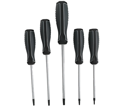 5pc Torx Screwdriver Set with TPR Comfort Handles