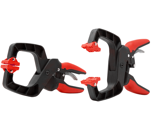 2pc 2" Quick-Release Ratcheting Hand Clamps