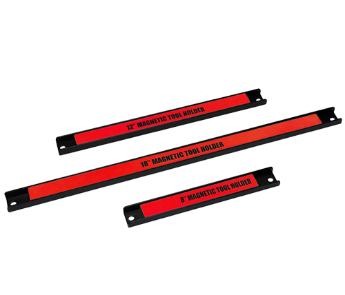 3pc Magnetic Tool Holder Strip Rack Set