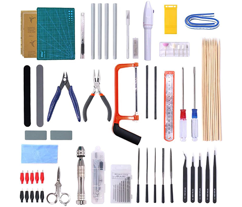 87pc Model Assembly Building & Construction Crafts Tool Kit Set ...