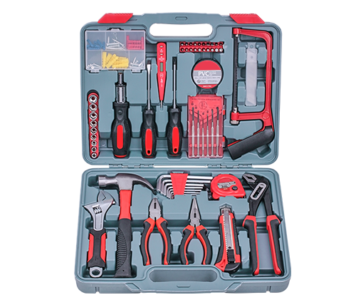 48pc Home DIY Hand Tool Kit Set including Plumber's Pliers, Ratcheting ...