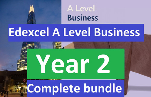 Edexcel A Level Business YEAR 2 (Theme 3 & 4) | Mr. Zee's Resources