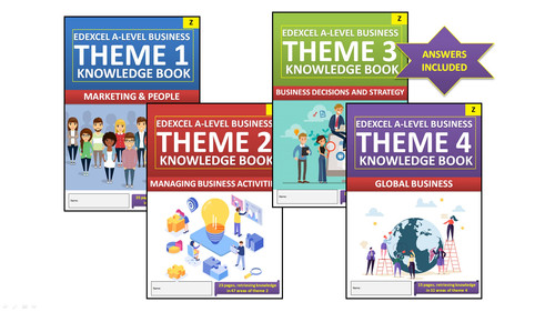 Edexcel A Level Business Interactive Knowledge Book | Mr. Zee's Resources
