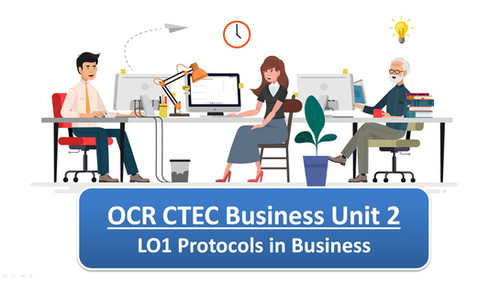 LO1 Protocols - OCR Cambridge Technical Business Unit 2 Working in ...