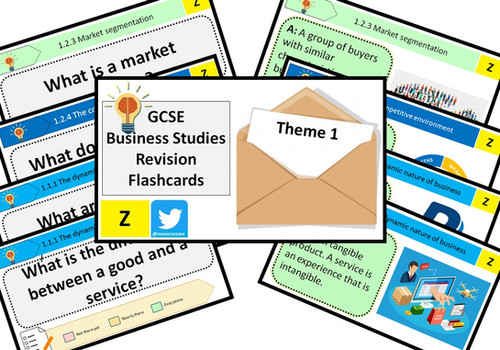 Flashcards - GCSE Business - Knowledge revision (sample) | Mr. Zee's ...