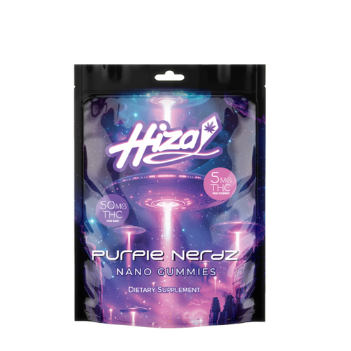 Hiza Nano Gummies Purple Nerdz (12 Pack) | Apexwholesale