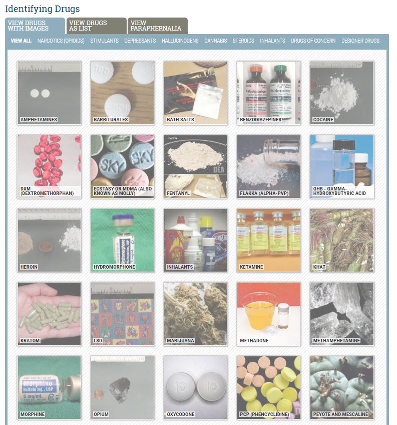 Identifying Drugs | sherburnecountysup