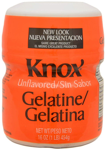 Knox Unflavored Gelatin – 1 lb | Odorless & Tasteless Thickening ...