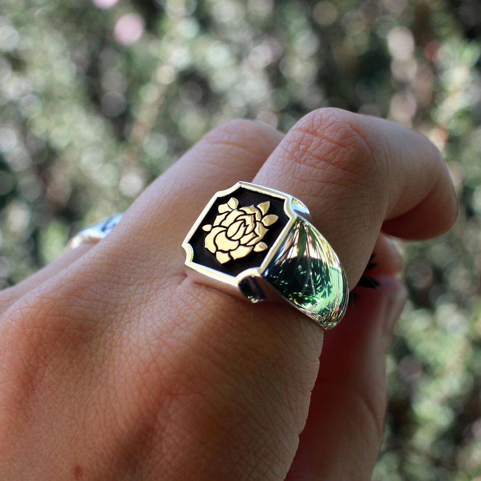 Burning Rose Jewellery Co. Signet Rings, Australia