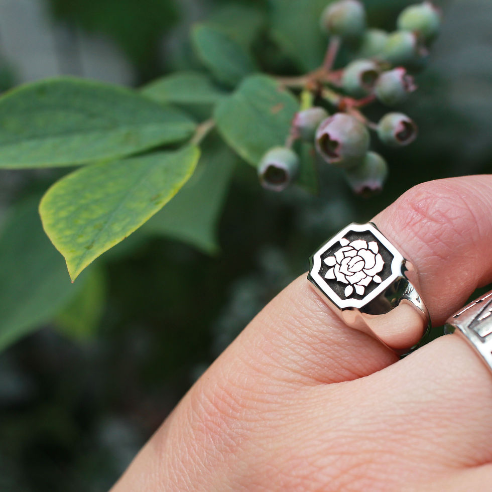 Burning Rose Jewellery Co. Signet Rings, Australia
