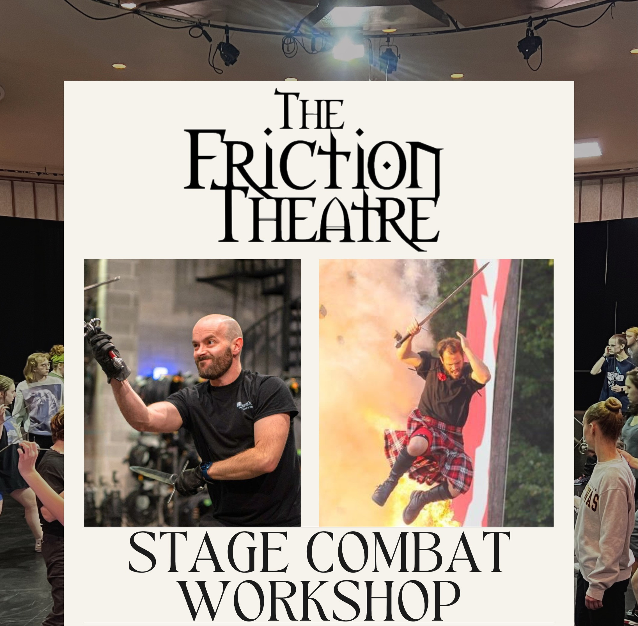 Two Day Stage Combat Workshop - Oct 14th & 15th | The Friction Theatre