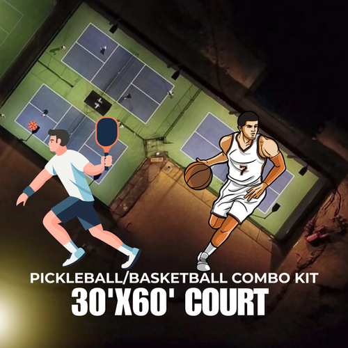 30'X60' PICKLEBALL/BB COMBO KIT | VILAMBY