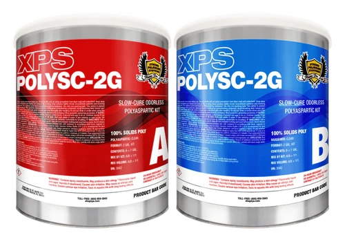 POLYASPARTIC SLOW CURE FLOOR COATING - XPS SC POLY 2 GAL. KIT | R7 business