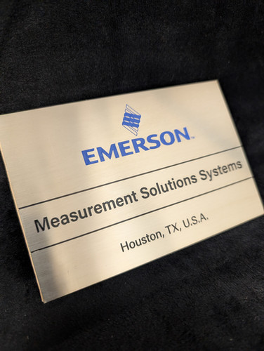 Engraved Stainless Steel Plate (Set of 10) | Houston Awards