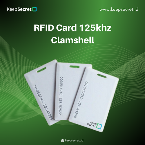 Kartu Akses RFID 125 Khz Clamshell (Tebal) | Keepsecret