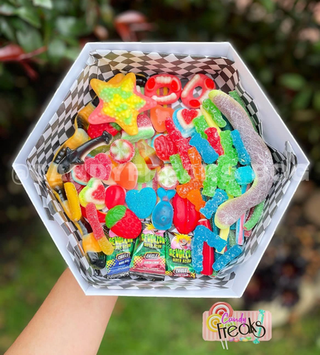 Gummybox surtida + Sourpatch y revolcón | Candy freaks Bogota