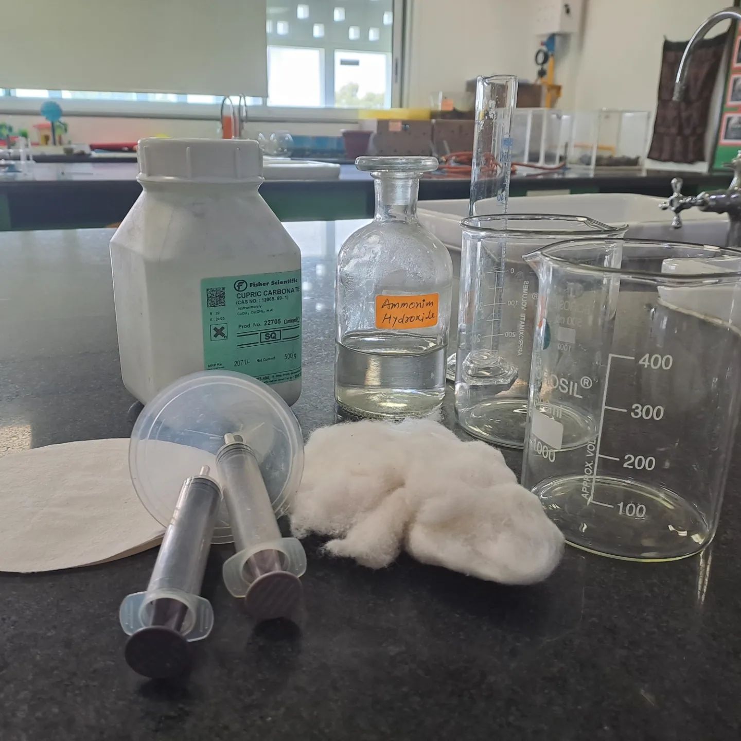 Rayon Fiber Synthesis Experiment | Science Experiment