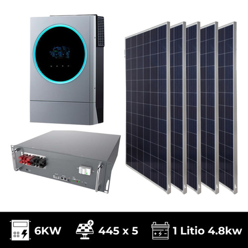 KIT SOLAR 6000W BASIC | T&H