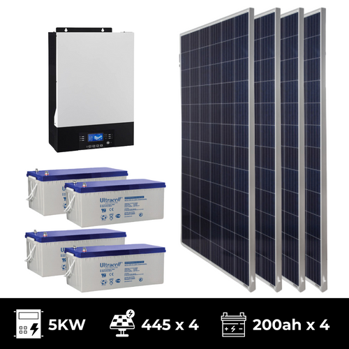 OFERTA Kit solar 5000W | T&H