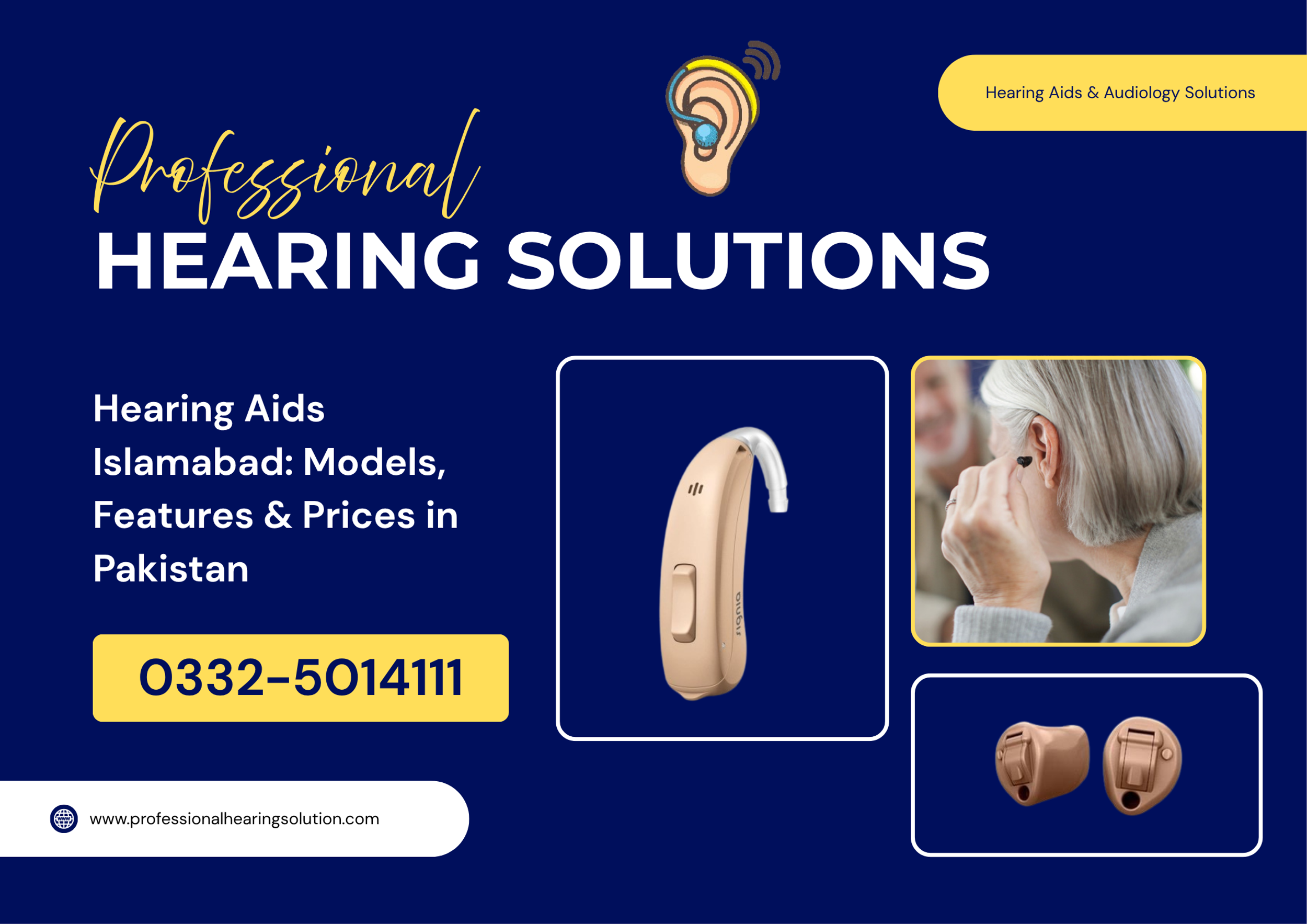 Hearing Aids Islamabad: Models, Features & Prices in Pakistan (2025)