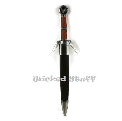 WITCHER - GERALT'S MINI DAGGER WITH SHEATH - METAL | wickedstuff
