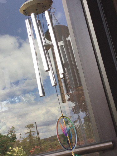 Habitats Glass Chime - Hummingbird | Plumline