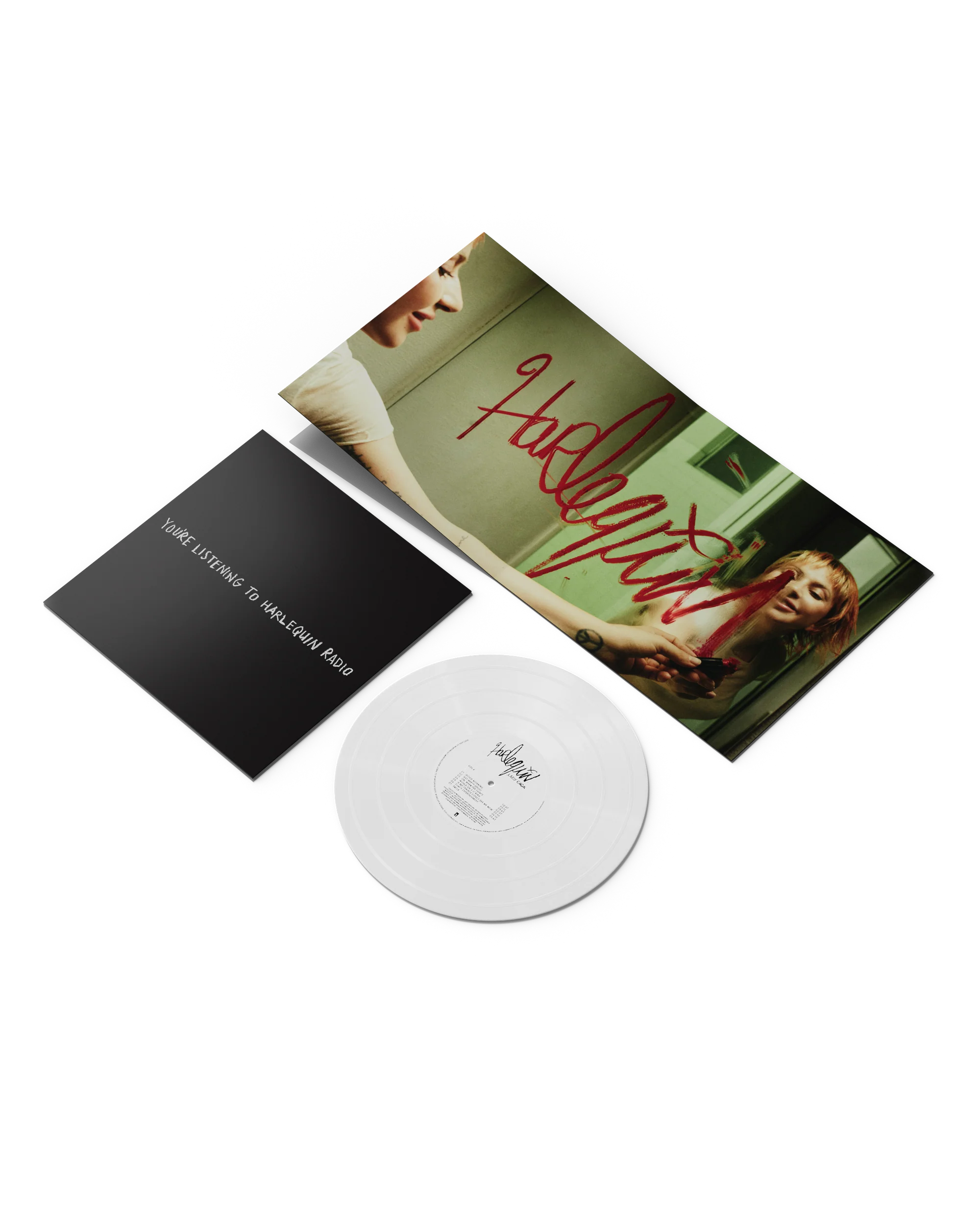 Lady Gaga - LP Harlequin Exclusive Webstore Vinil Branco | Mistura POP