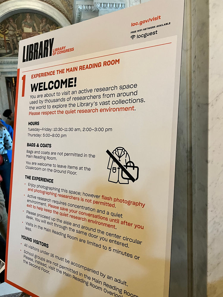 Library of Congress - Reading Room | ACTS