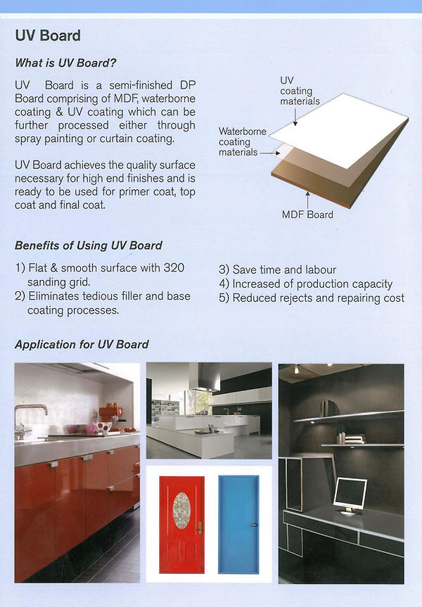 UV Board | robin-mdf