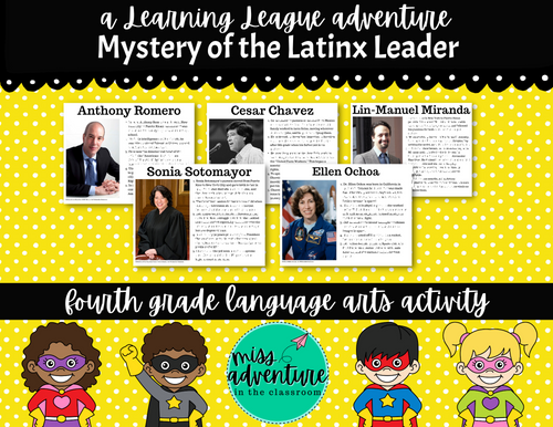 The Hispanic Leader | 4th Grade Reading Mystery
