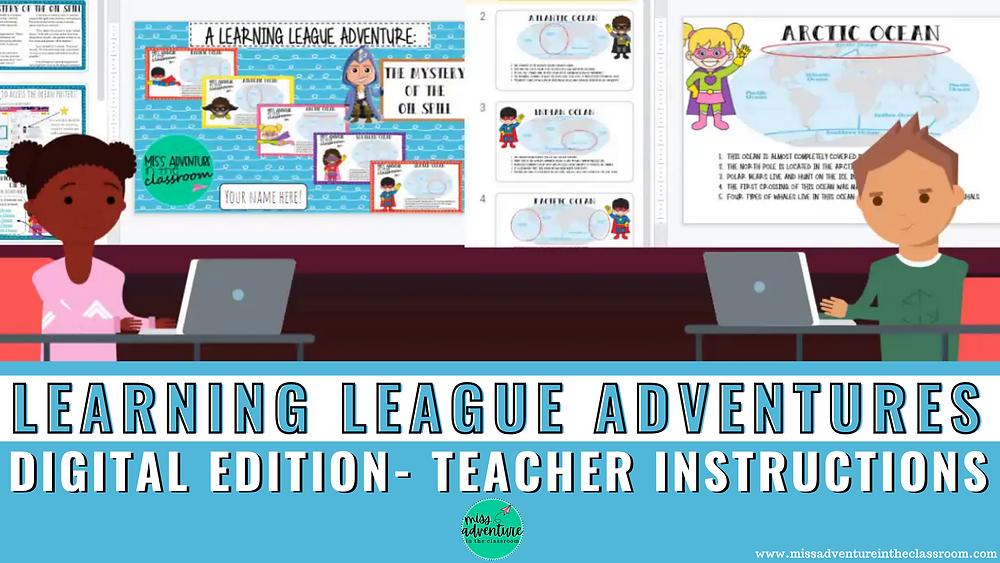 Learning League Adventures- Track C Instructions for Educators