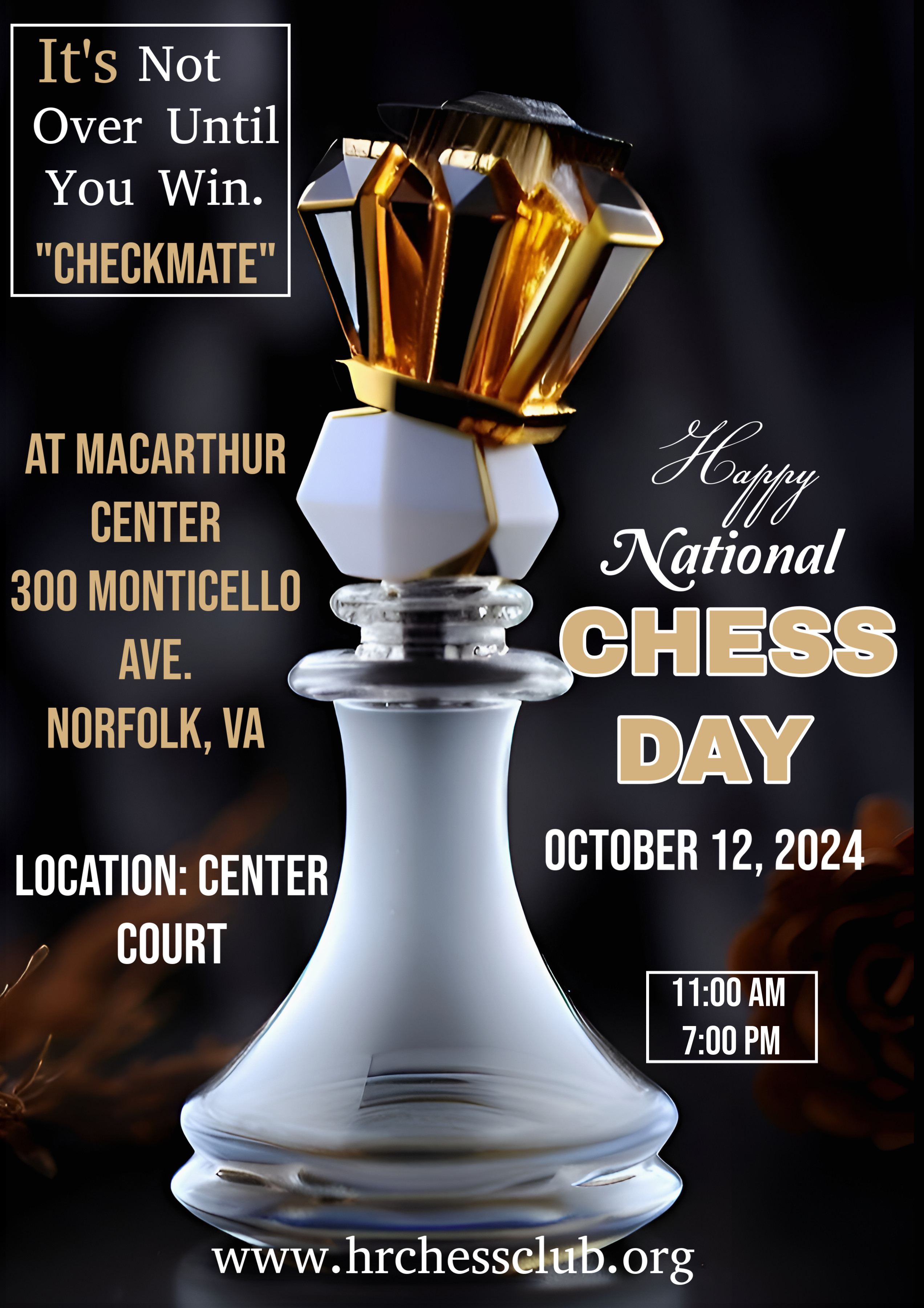 National Chess Day | Shop MacArthur